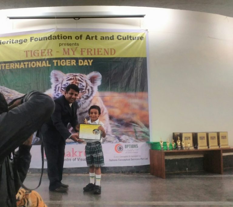 TIGER – MY FRIEND – Story Telling Competition | Vydehi School
