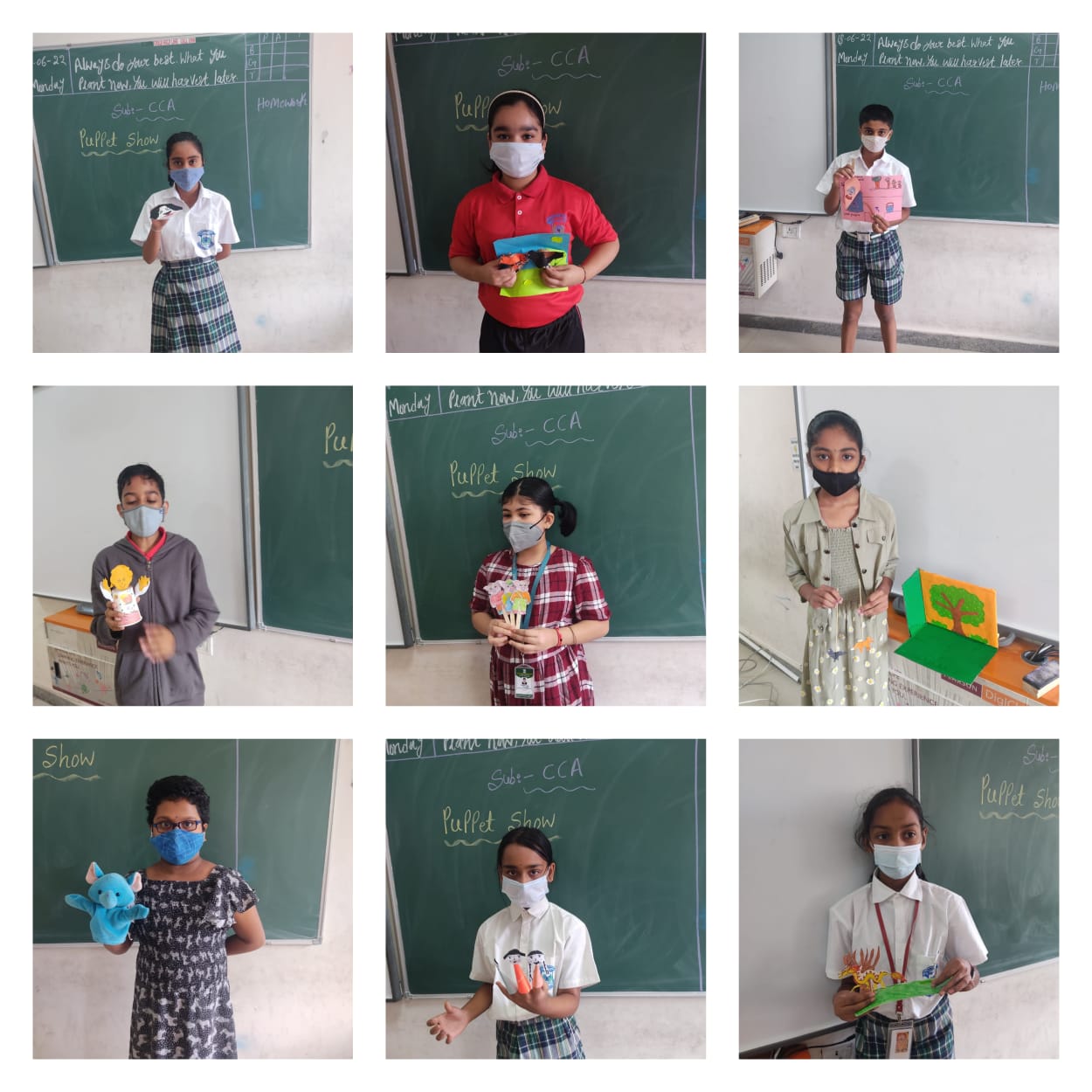 GRADE 6 CCA ACTIVITYNO. 1- RESULTS | Vydehi School