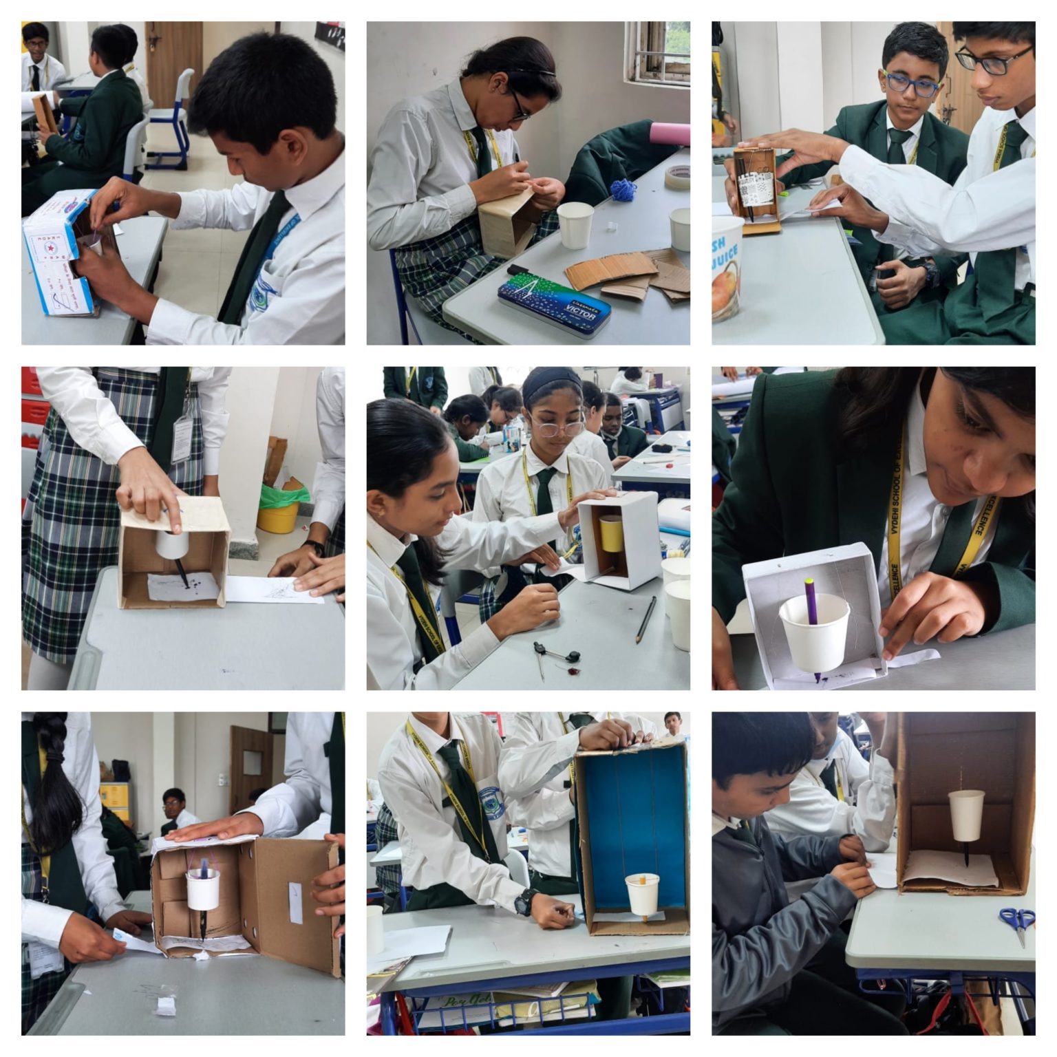 Grade 8 – Science – Art Integration Activity | Vydehi School